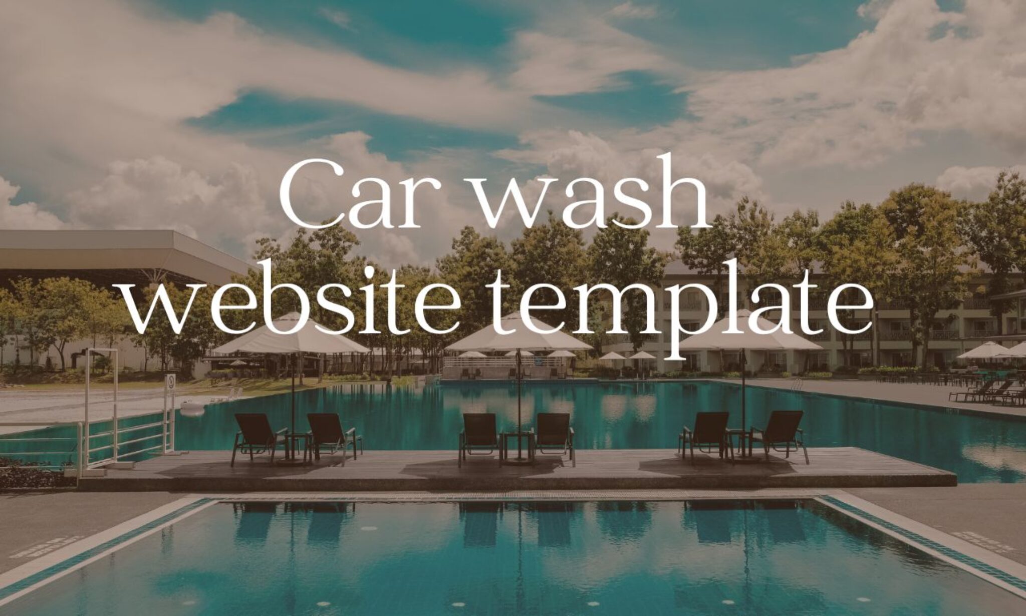 Car wash website template - ProFessional Website Design Services : Giggers